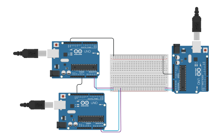 Circuit Design I2c Tinkercad