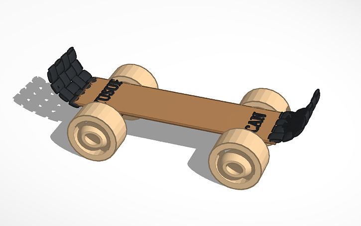 3D design SKATE BOARD [KAYKAY] - Tinkercad