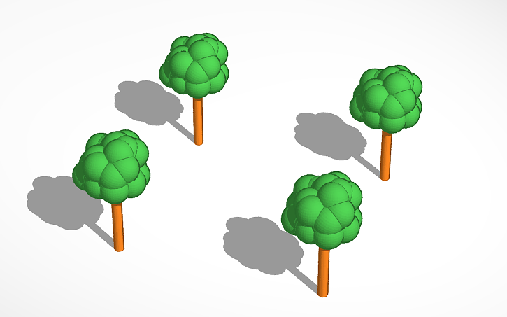 3D design tree - Tinkercad