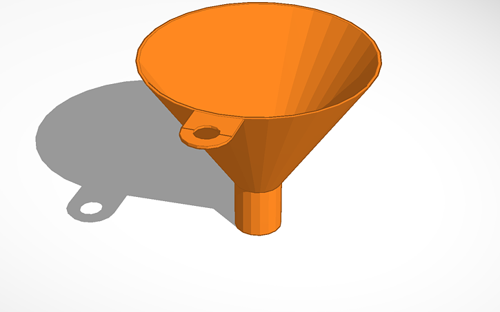 3D design Funnel - Tinkercad