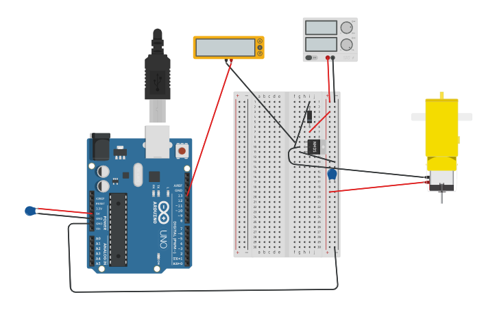 Circuit design MOSFETS Tinkercad Project - Tinkercad