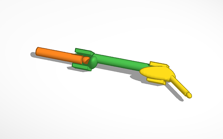 3D design leg - Tinkercad