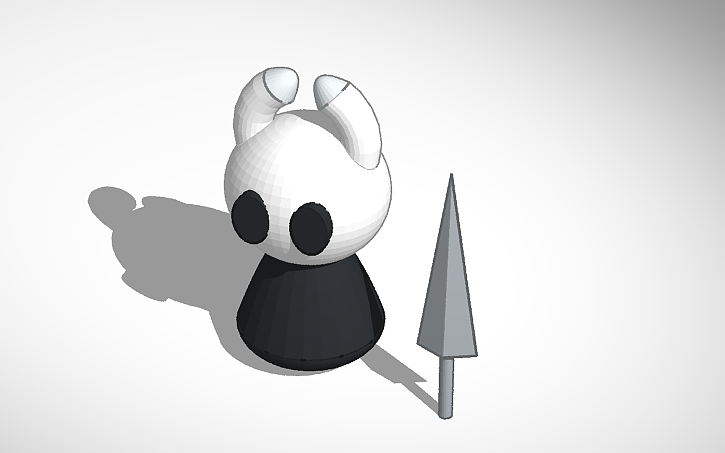 3D design Hollow knight - Tinkercad