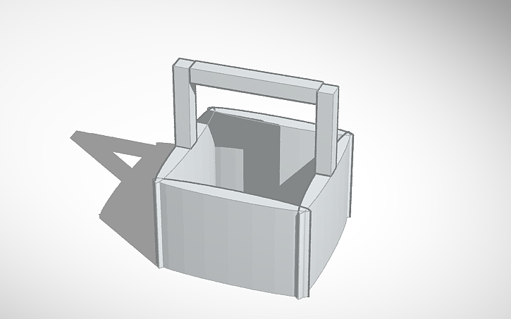 3D design Bucket - Tinkercad