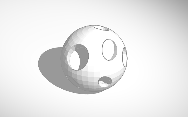 3D design moon | Tinkercad