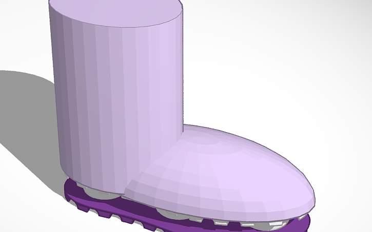 3D design kanga boots | Tinkercad