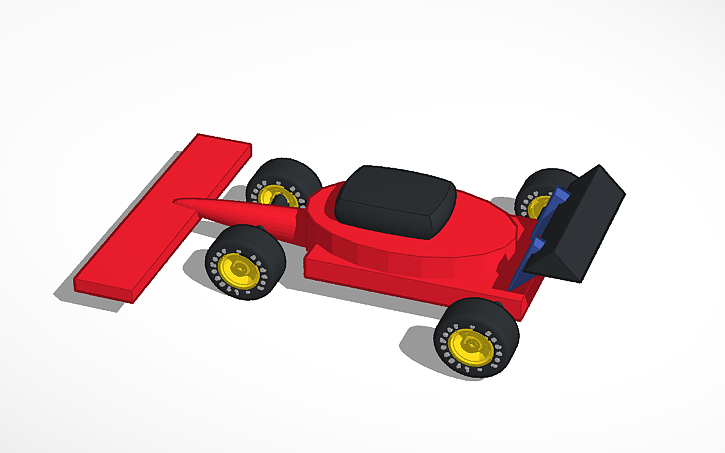 3D design F1 - Tinkercad