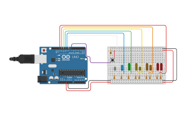 Circuit design Powerful Kieran | Tinkercad