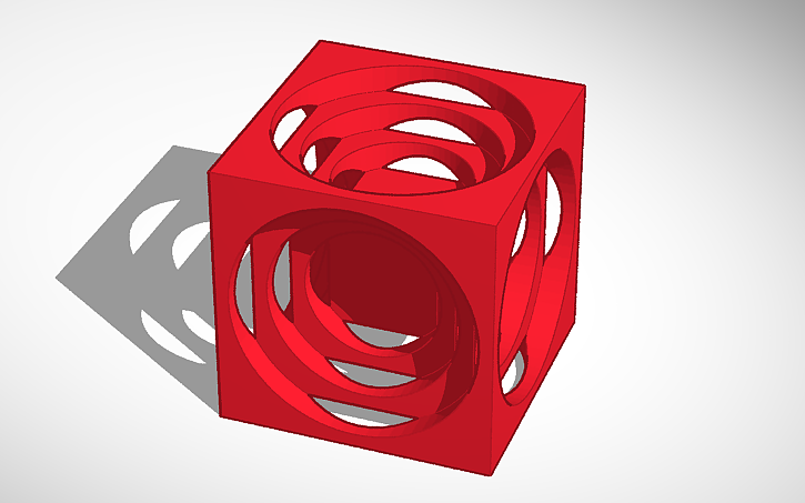 3d Design Cube Cube Cube Cube Tinkercad