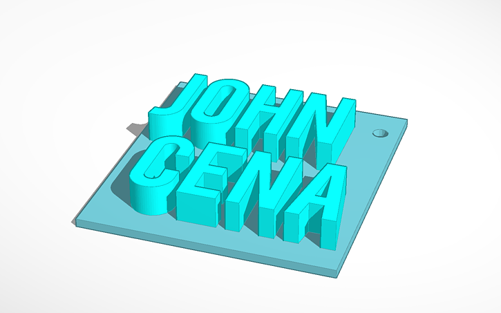 3D design JAWN CENAW - Tinkercad
