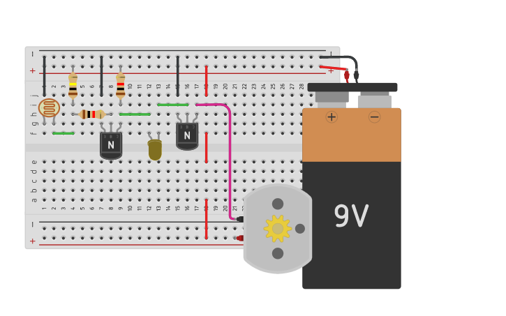Circuit design Incredible Elzing - Tinkercad