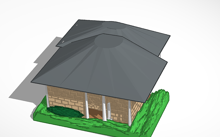 3D design Restaurant - Tinkercad