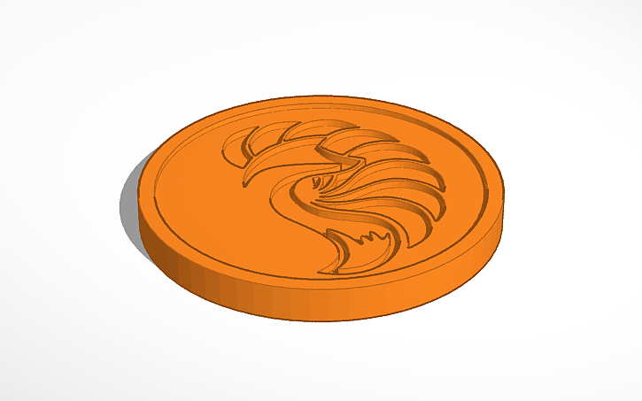 3D design Tail Coin | Tinkercad