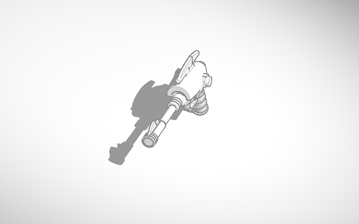 3D design alien_blaster - Tinkercad