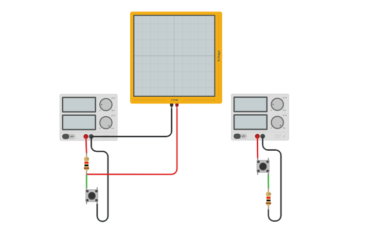 Circuit design Pullup and Pulldown circuits | Tinkercad