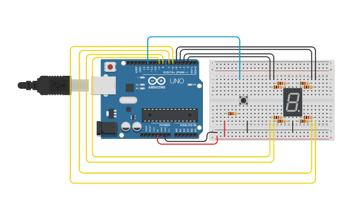 Circuit Design Copy Of Arduíno Display 7 Segmentos Tinkercad 0638