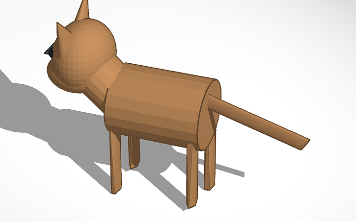 3D design Cat | Tinkercad