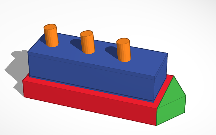 3d Design Boat Tinkercad