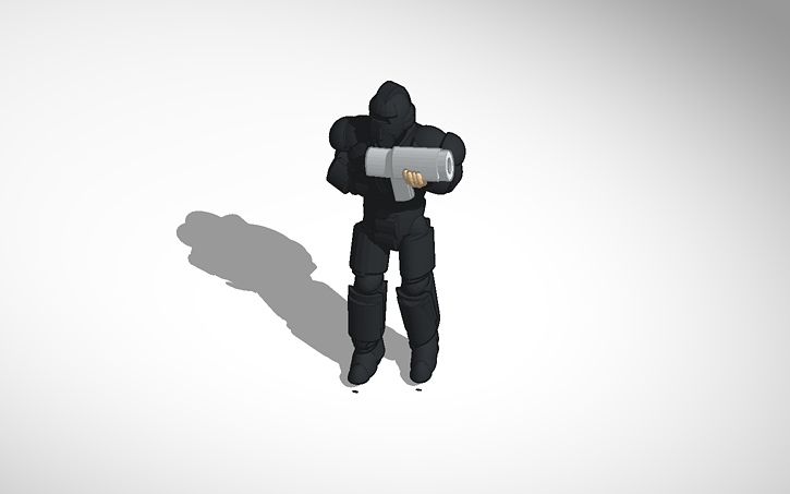 3D design Super Advanced Heavy Soldier | Tinkercad