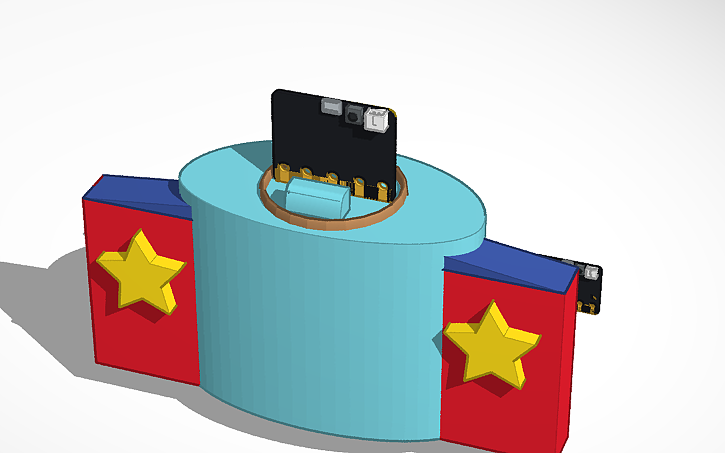 3D design Assistive Communications Device - Tinkercad