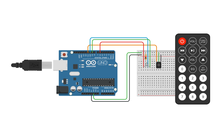 Circuit design Final Project - Morse Code - Tinkercad