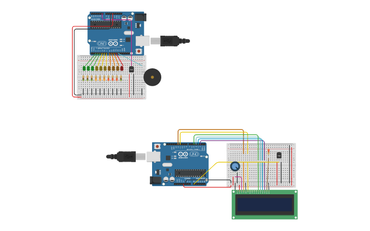 Circuit design Sensor Temp TMP36 | Tinkercad