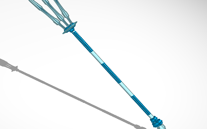 3D design Trident of Solanthis - Deep Sea Guardian - Tinkercad