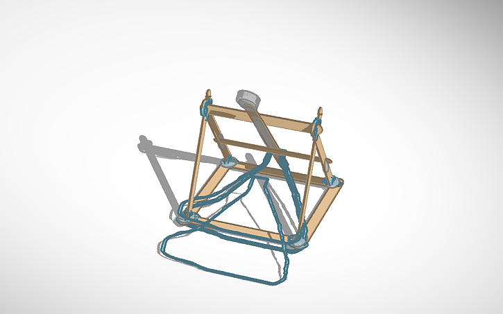 3D design Livingston and Hardin 3D Catapult Model #1 - Tinkercad