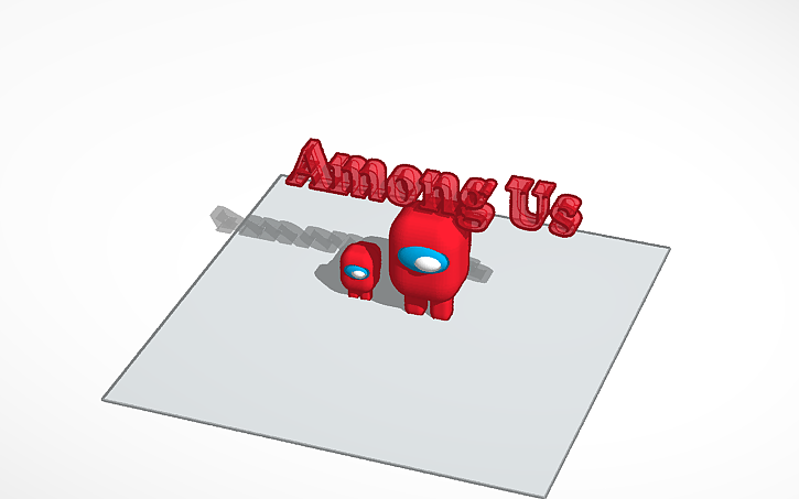3D design Among Us | Tinkercad