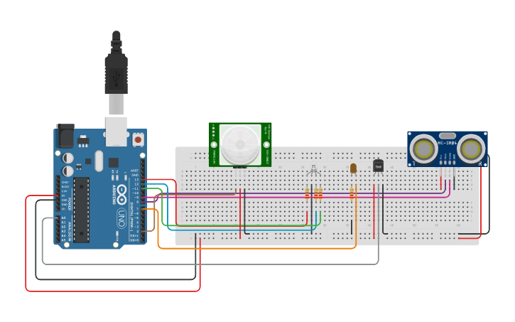 Circuit design Mini Project - Tinkercad