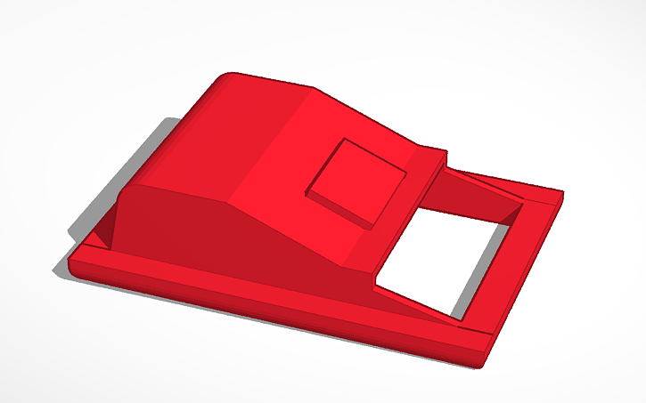 3D design old Car door handle frame - Tinkercad