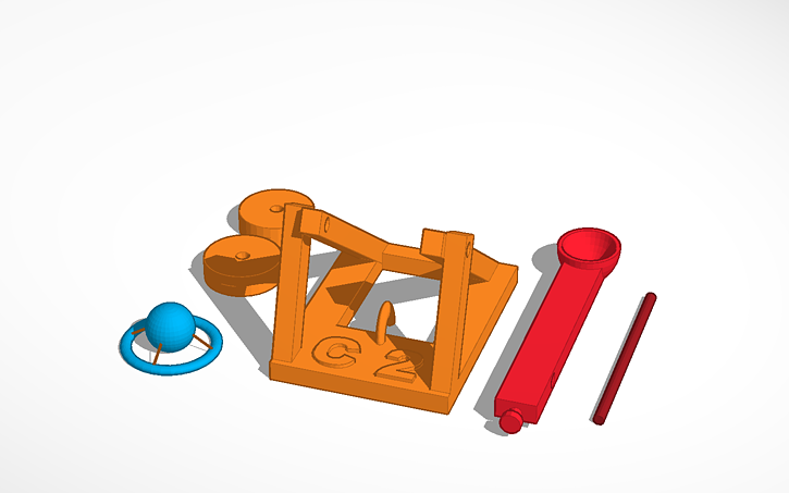 3D design C2 (physics catapult) | Tinkercad