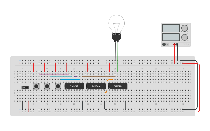 Circuit design Elevador - Tinkercad