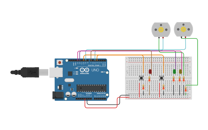 Circuit design Exquisite Curcan - Tinkercad