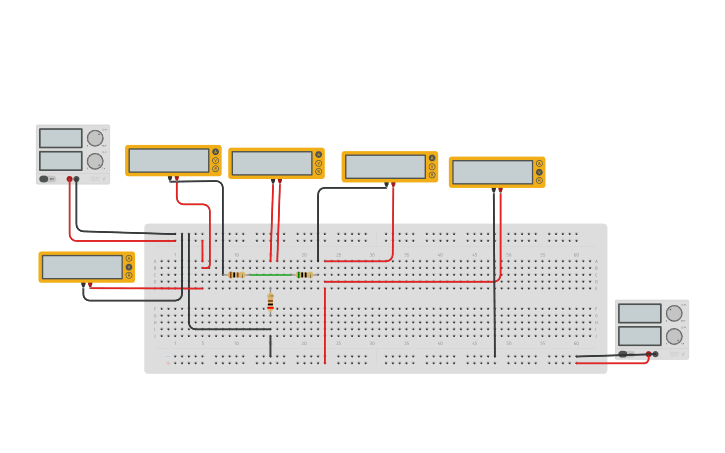 Circuit Design Rangkaian Loop Tinkercad