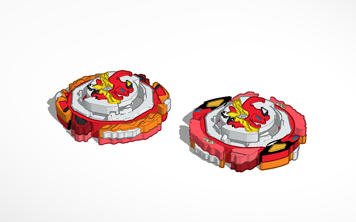 3D design Burst Spriggan - Tinkercad