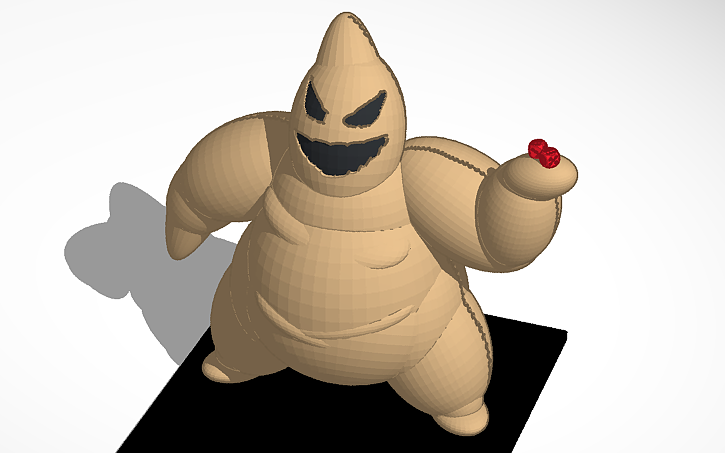 3D design sebastian-oogie boogie | Tinkercad