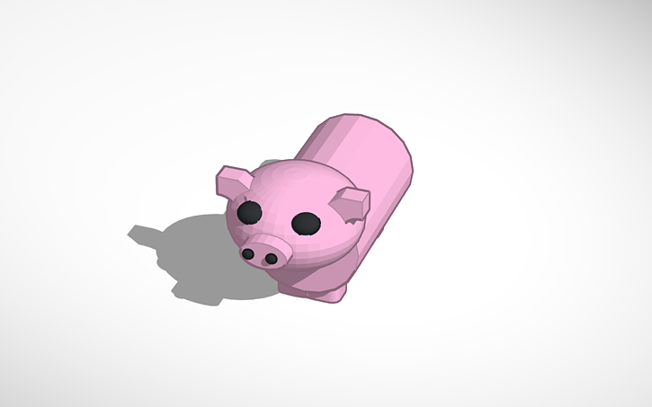 3D design my pig - Tinkercad