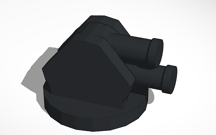 3D design iron fist Active Protection System (APS) - Tinkercad