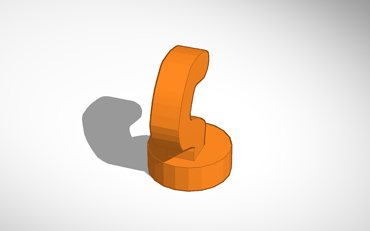 3D design professor anteaters clothes hanger | Tinkercad