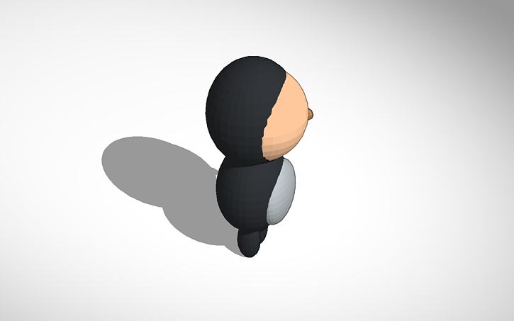 3d Design Chibi Anime Cat Girl Techsaturday Tinkercad