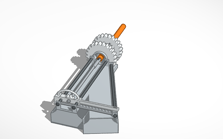 3D design Rifling Machine - Tinkercad