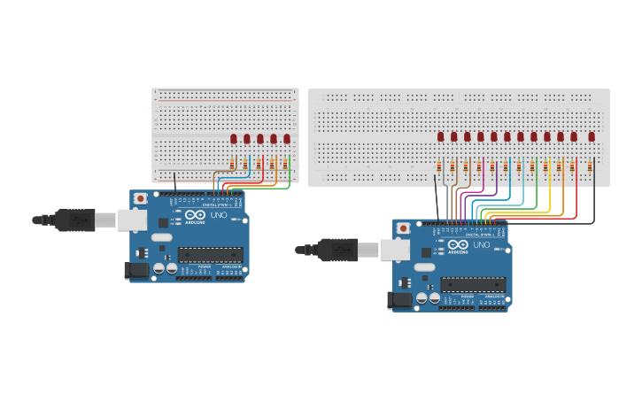 Circuit design practica 6 | Tinkercad