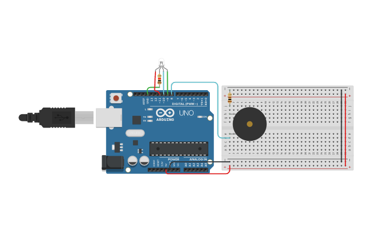 Circuit design Mario - Tinkercad