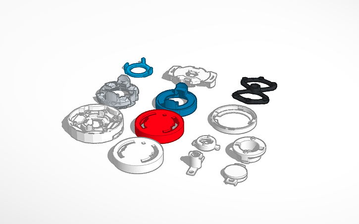 3D design Beyblade Burst Full set for beyblades - Tinkercad