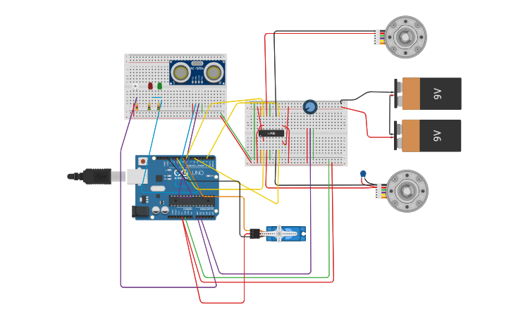 Circuit design Copy of Arduino Assignment - Tinkercad