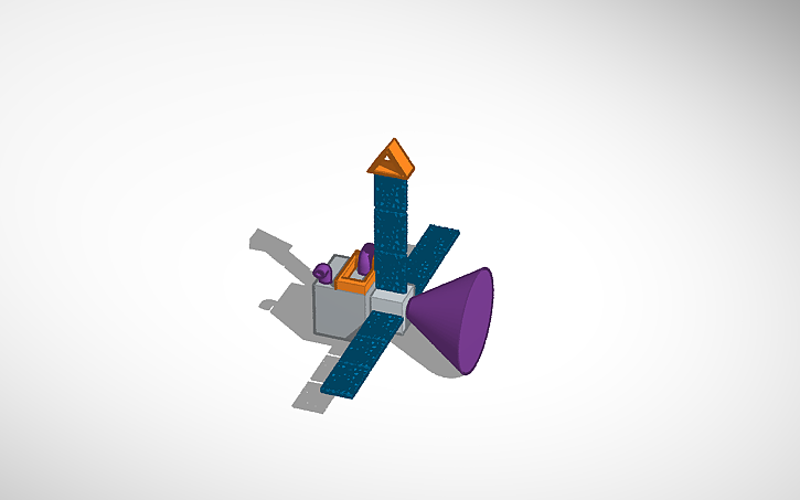 3D design JUNO Spacecraft | Tinkercad