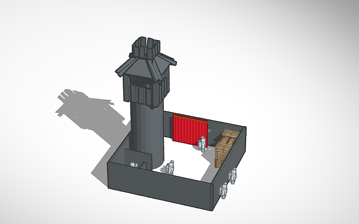 3D design The Ultimate Safe-house! - Tinkercad