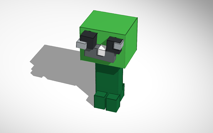 3D design Derpy Creeper | Tinkercad