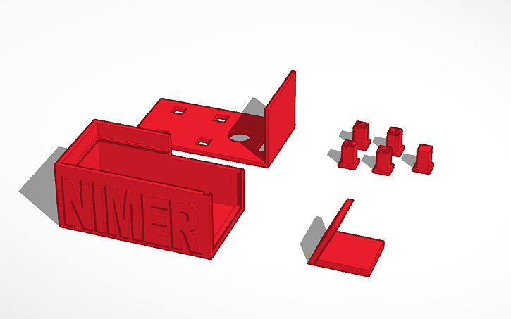 3D design Alarm Box - Tinkercad